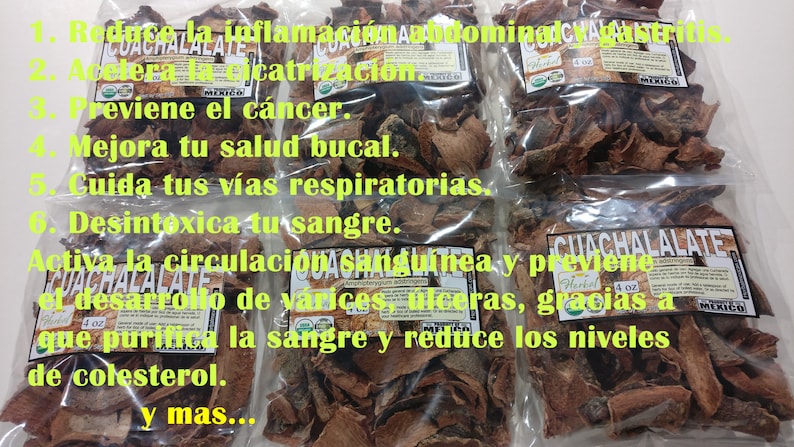 Cuachalalate Bark Amphipterygium Adstringens Cuachinala Mexican Organic ...