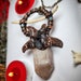 Bone Weaver - Real Bone Talisman With Quartz, Labrodorite, & Moonstone ...
