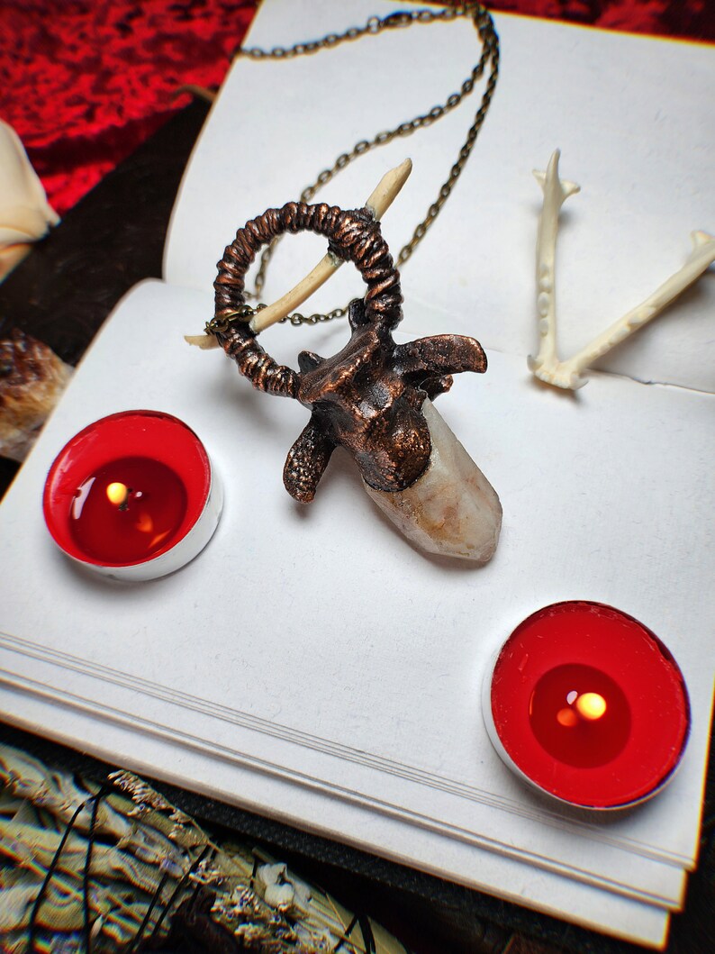 Bone Weaver - Real Bone Talisman With Quartz, Labrodorite, & Moonstone ...