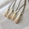 Bone Weaver Real Bone Talisman With Quartz, Labrodorite, & Moonstone ...
