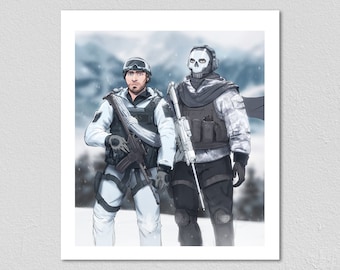 Cod Ghost and Soap - Etsy