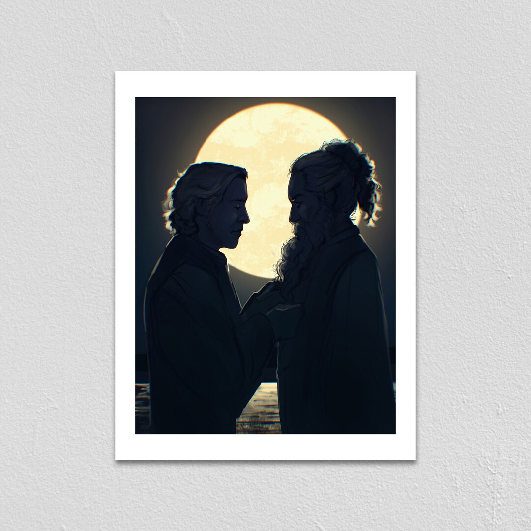 Ed and Stede - Art Print - Etsy