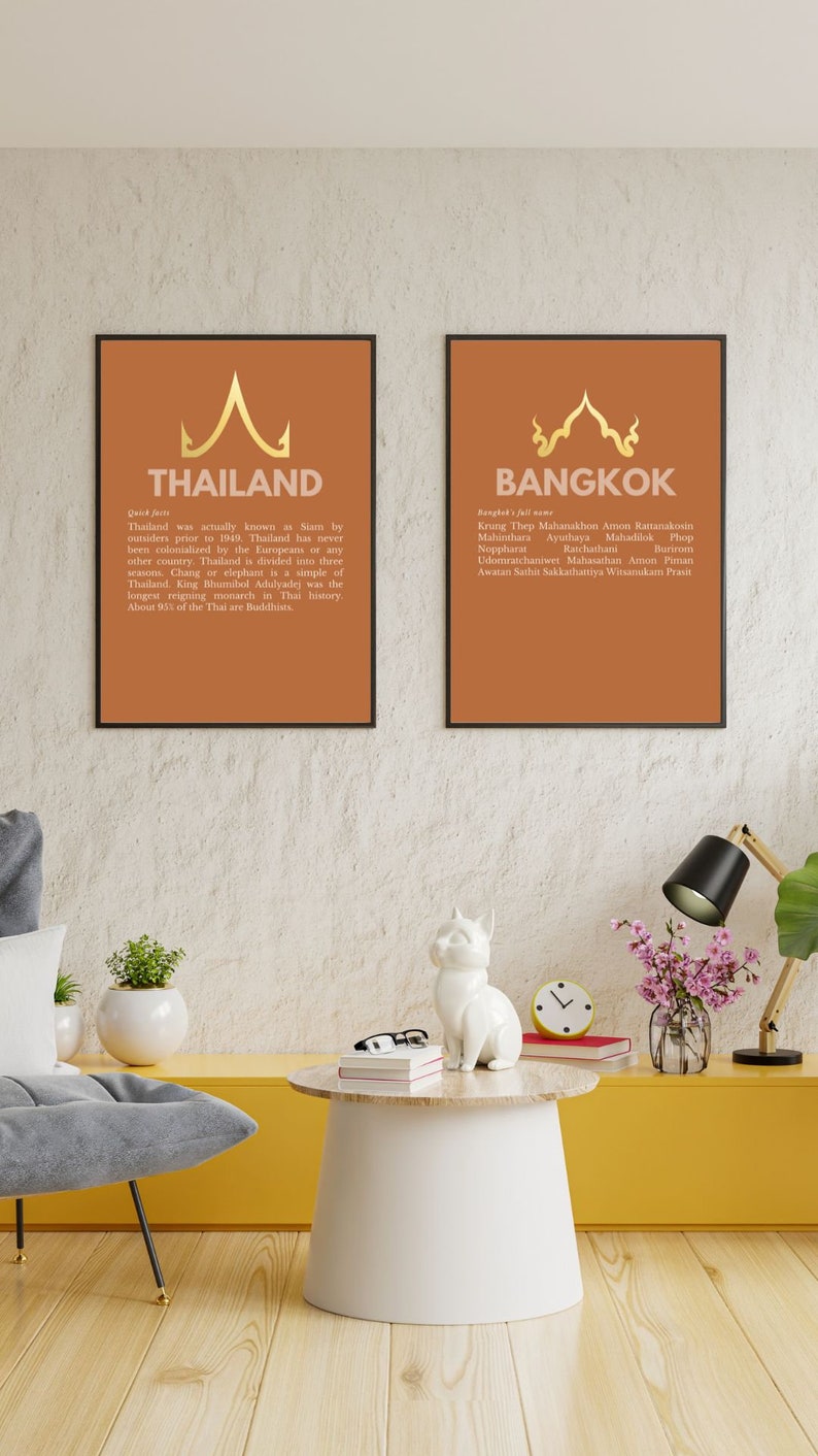 Instant Download Thai Wall Art Thai Restaurant Kitchen Wall Art Graphic ...