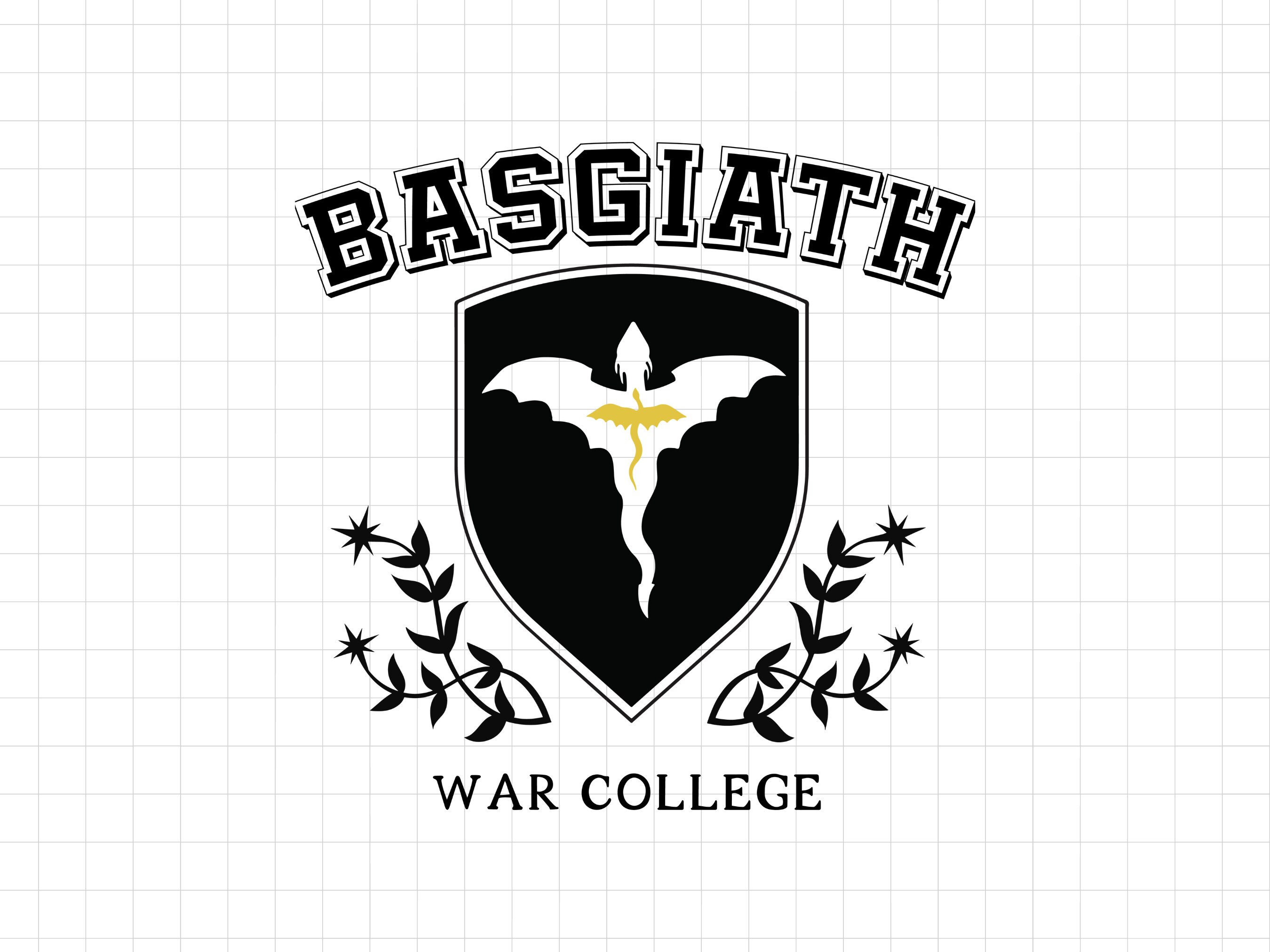 Fourth Wing Svg, Basgiath War College, Fourth Wing Png, Fourth Wing ...