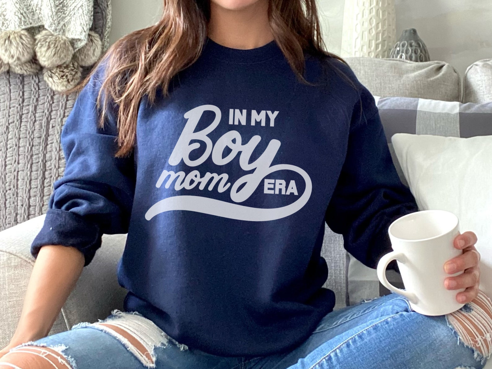 In My Boy Mom Era, Boy Mama Svg, Boy Mom Sweatshirt, Boy Mom Png, in My ...