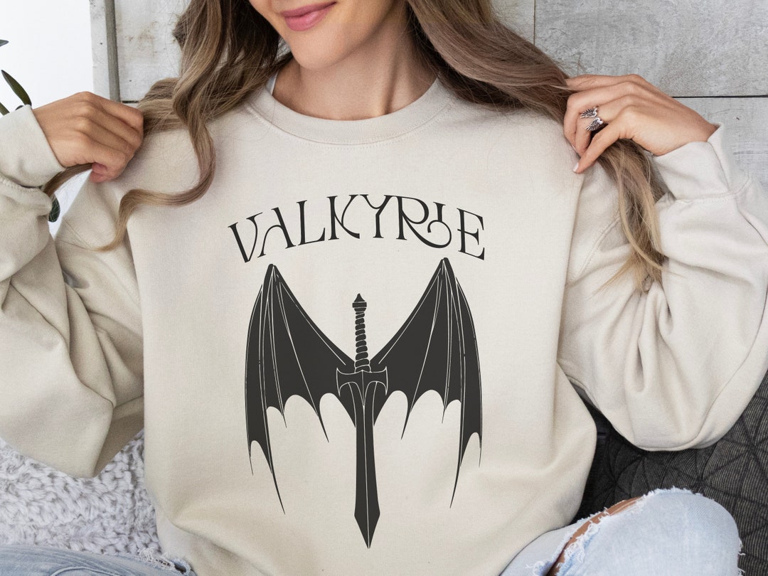 Valkyrie, Acotar Svg, Acotar Png, Wingspan, Acotar Sweatshirt, Acotar ...