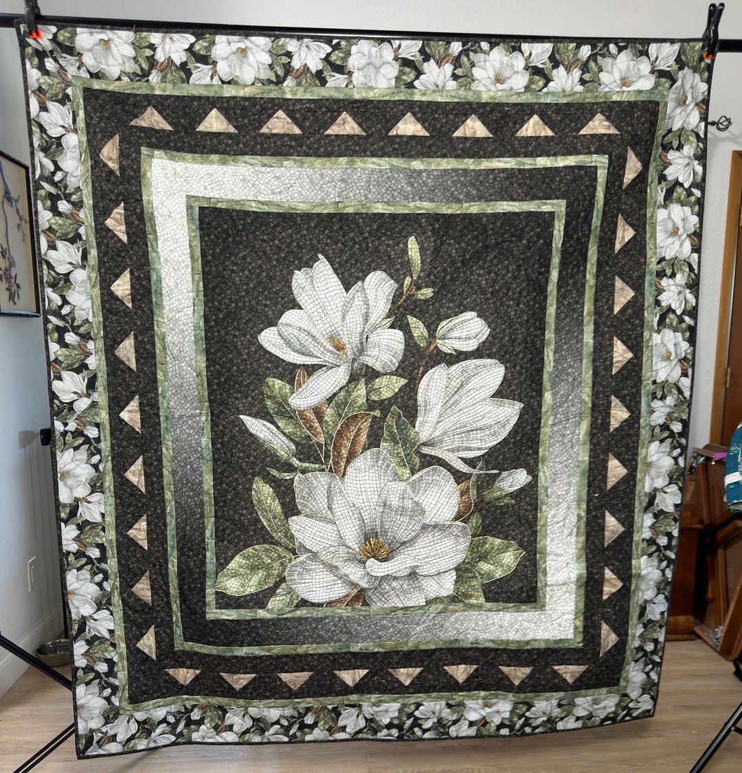 Magnolia Quilt - Etsy