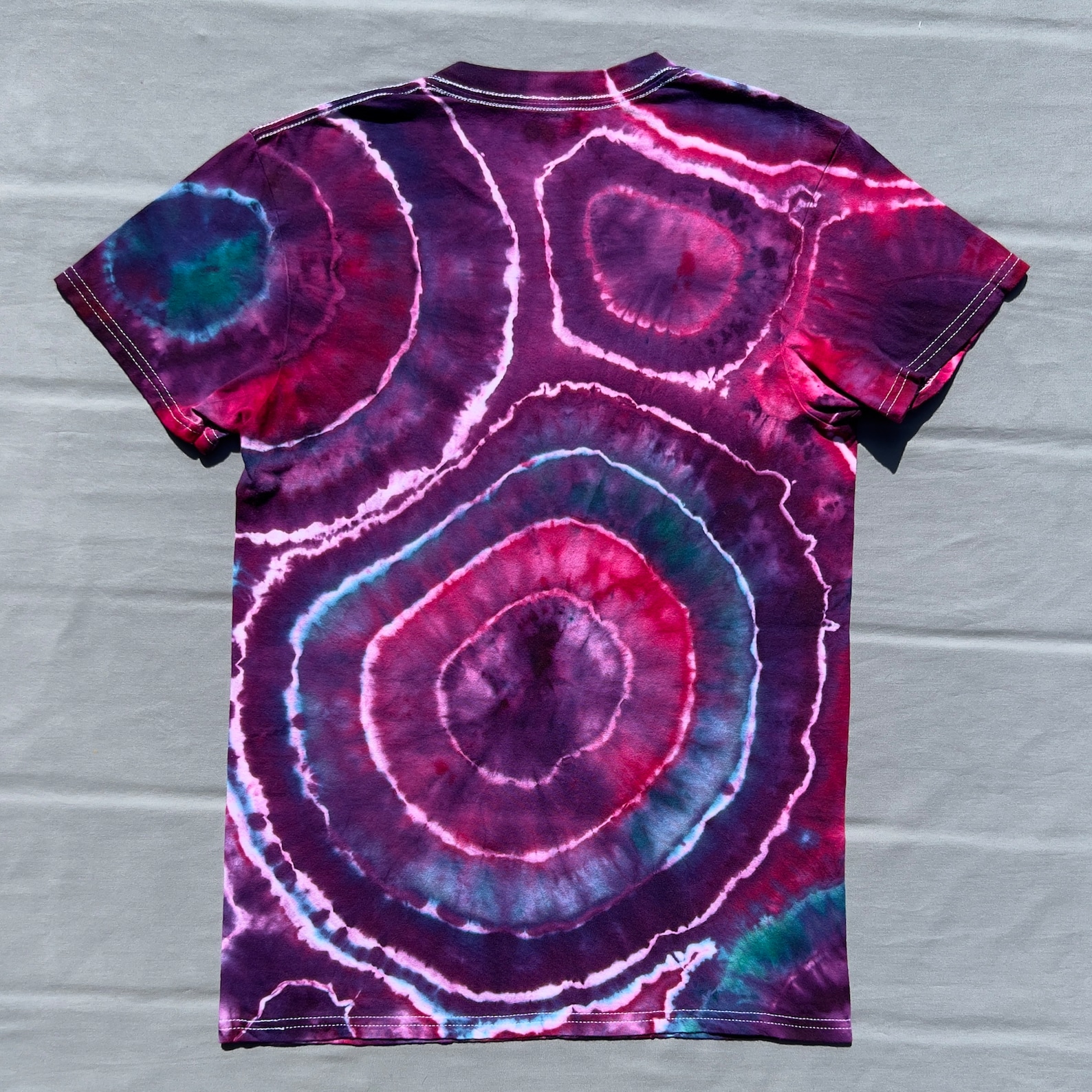 Cotton Candy Lane Ice Dyed Geode Tie Dye T-shirt, Ice Dye, Geode, Tie ...