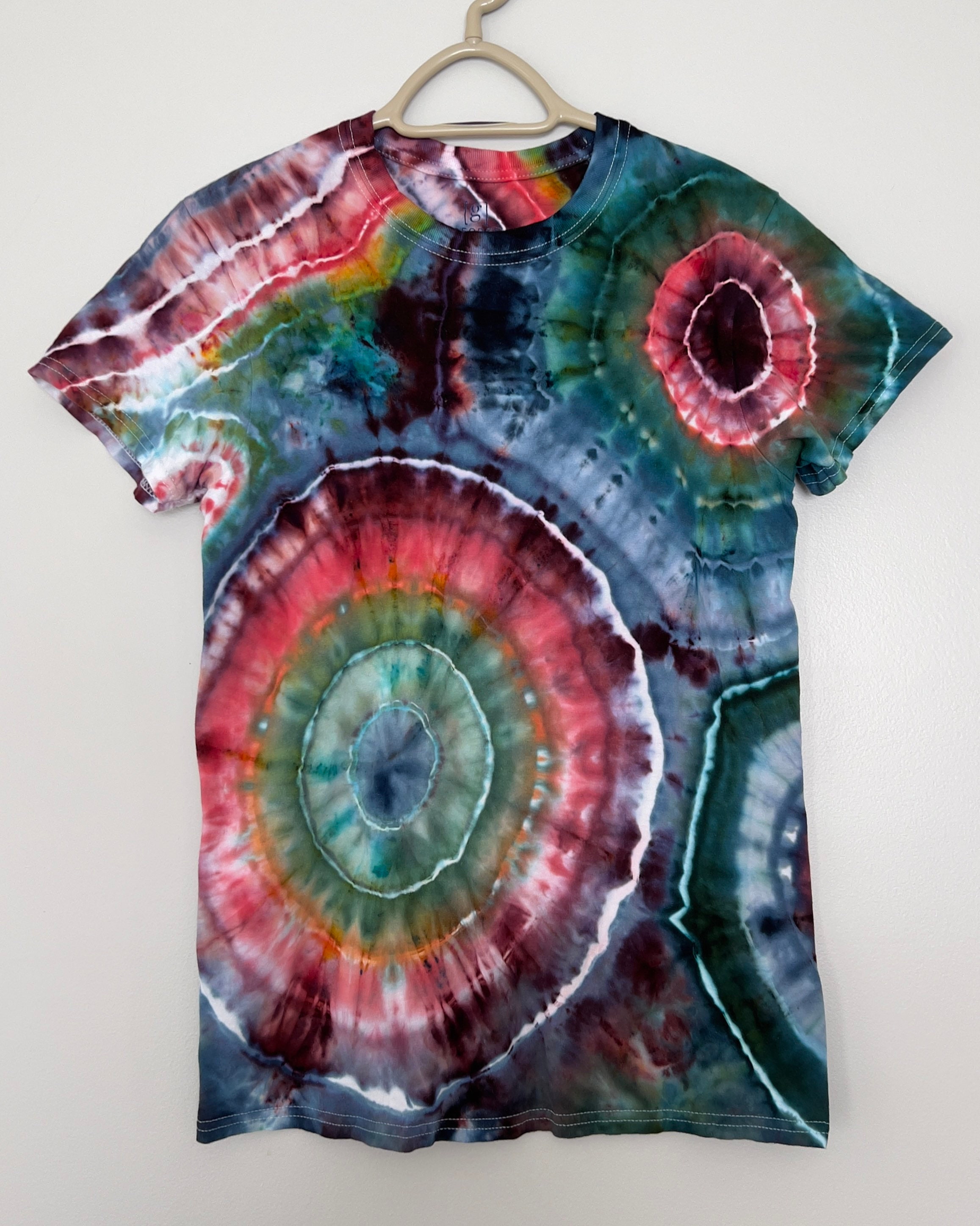 Holographic Ice Dyed Geode Tie Dye Shirt, Ice Dye, Tie Dye Shirt, Geode ...