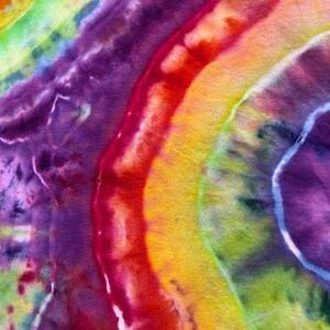 Rainbow Skies Ice Dyed Geode Tie Dye Shirt, Ice Dye, Geode, Tie Dye ...