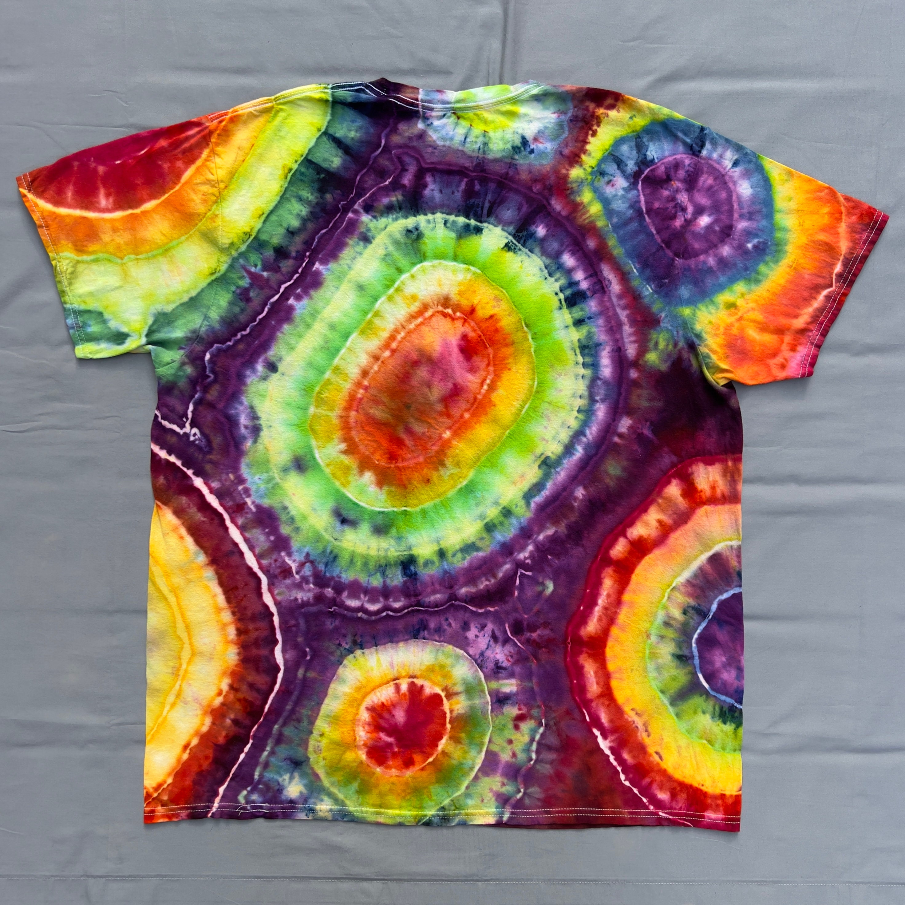 Rainbow Skies Ice Dyed Geode Tie Dye Shirt, Ice Dye, Geode, Tie Dye ...