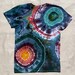 Holographic Ice Dyed Geode Tie Dye Shirt, Ice Dye, Tie Dye Shirt, Geode ...