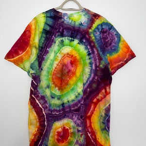 Rainbow Skies Ice Dyed Geode Tie Dye Shirt, Ice Dye, Geode, Tie Dye ...