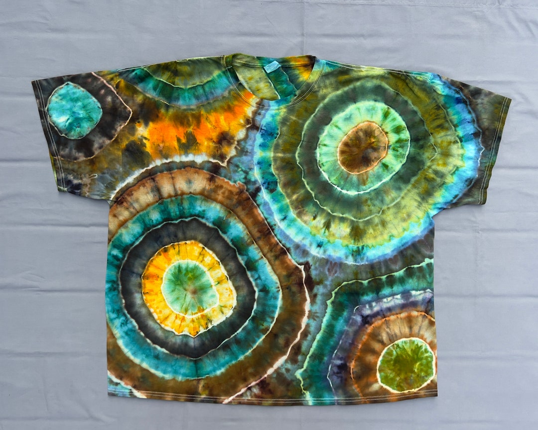 Colorado Plateau Ice Dyed Geode Tie Dye T-shirt, Geode, Hand Dyed, Ice ...