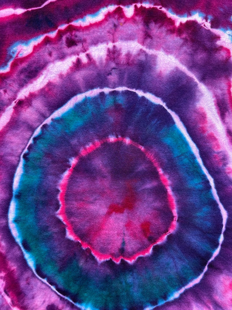 Cotton Candy Lane Ice Dyed Geode Tie Dye T-shirt, Ice Dye, Geode, Tie ...