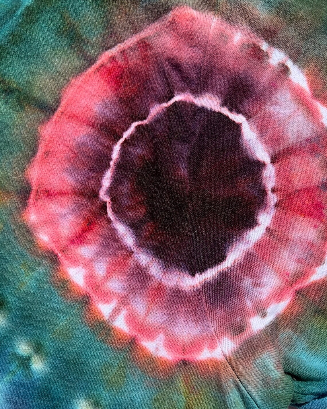 Holographic Ice Dyed Geode Tie Dye Shirt, Ice Dye, Tie Dye Shirt, Geode ...
