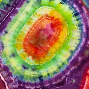 Rainbow Skies Ice Dyed Geode Tie Dye Shirt, Ice Dye, Geode, Tie Dye ...