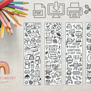 Digital Bookmark | Friendship Bookmarks | Print Your Own | Instant ...