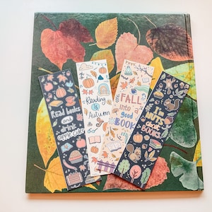 Printable Fall Bookmarks | Autumn Theme | DIY Digital Download - Etsy ...