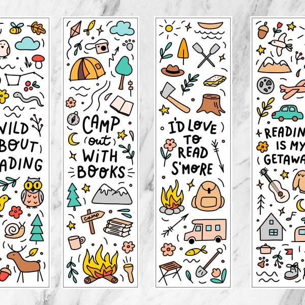 Nature Bookmark - Etsy