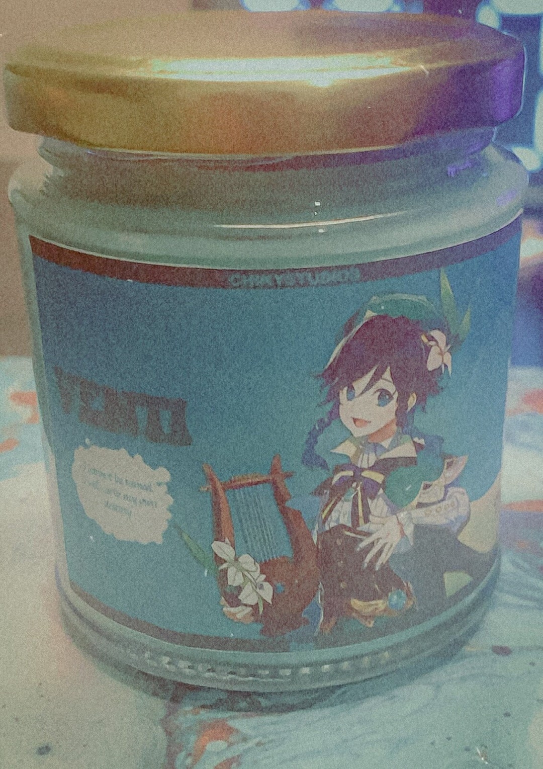 Character Inspired Candle Venti Genshin Impact - Etsy