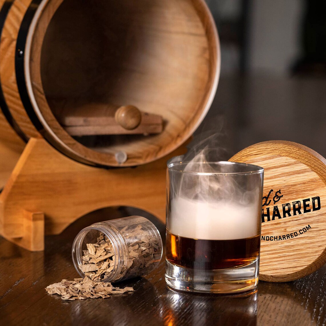 Smoke Barrel A Cocktail Smoker Kit - Etsy