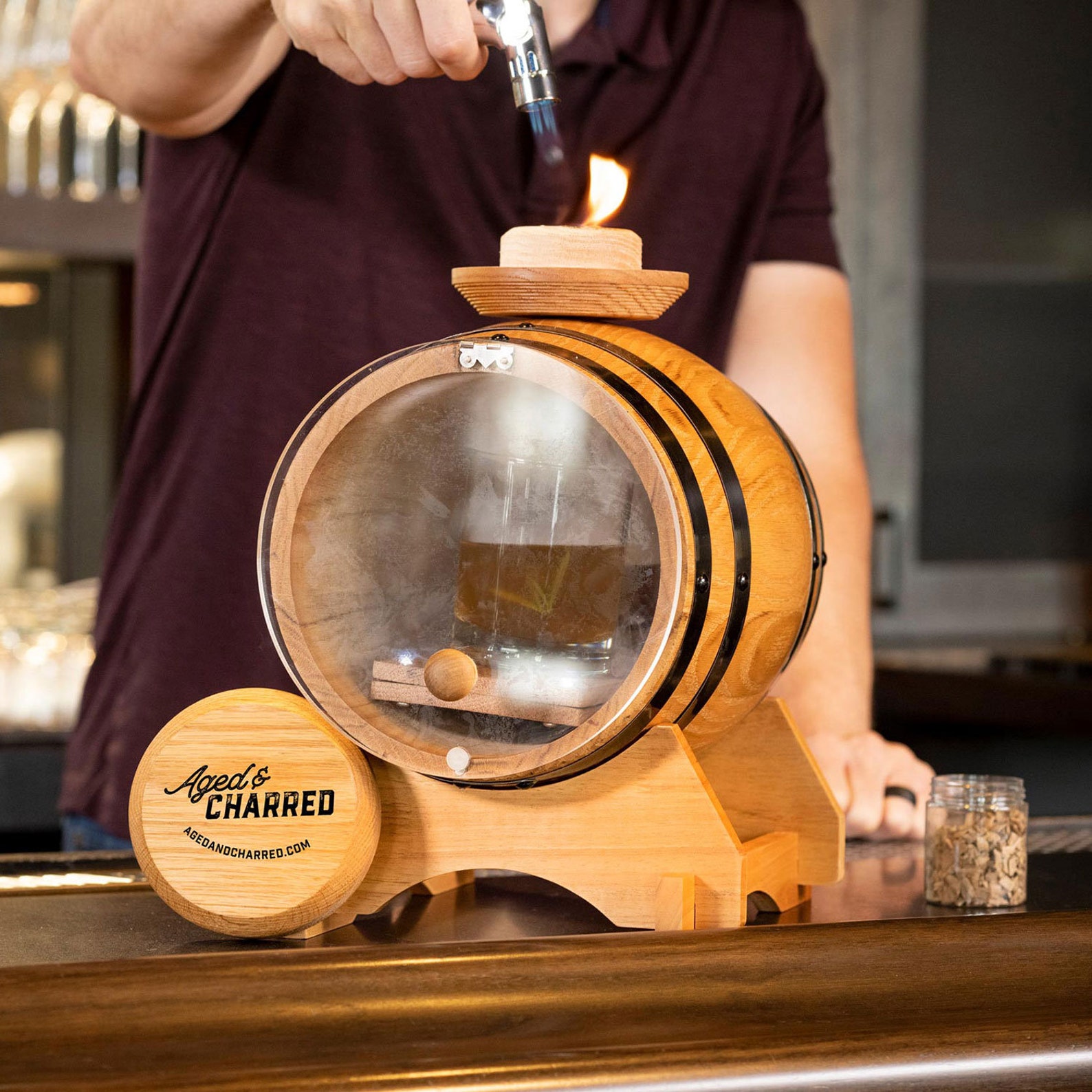Smoke Barrel A Cocktail Smoker Kit - Etsy