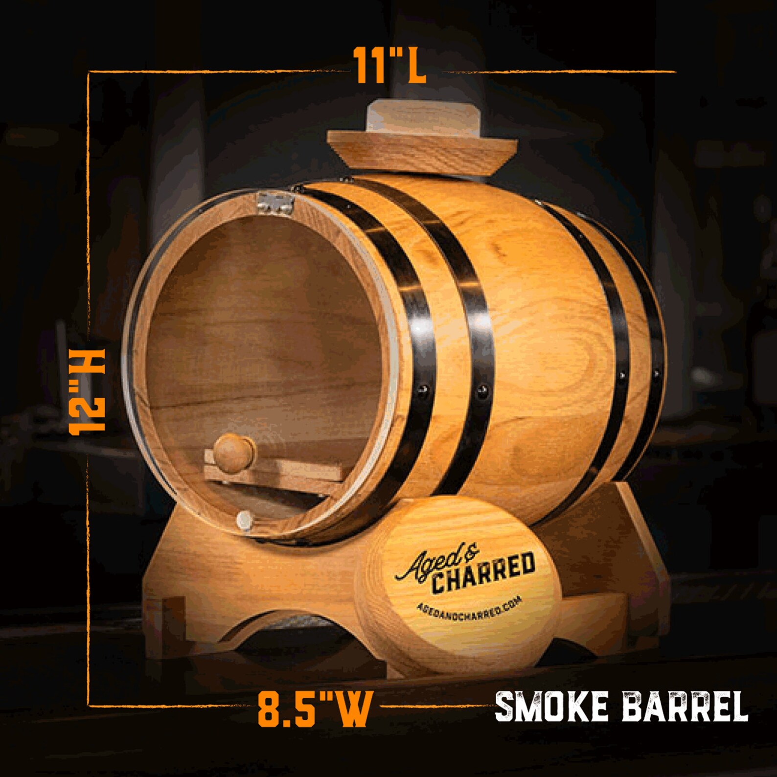 Smoke Barrel A Cocktail Smoker Kit - Etsy