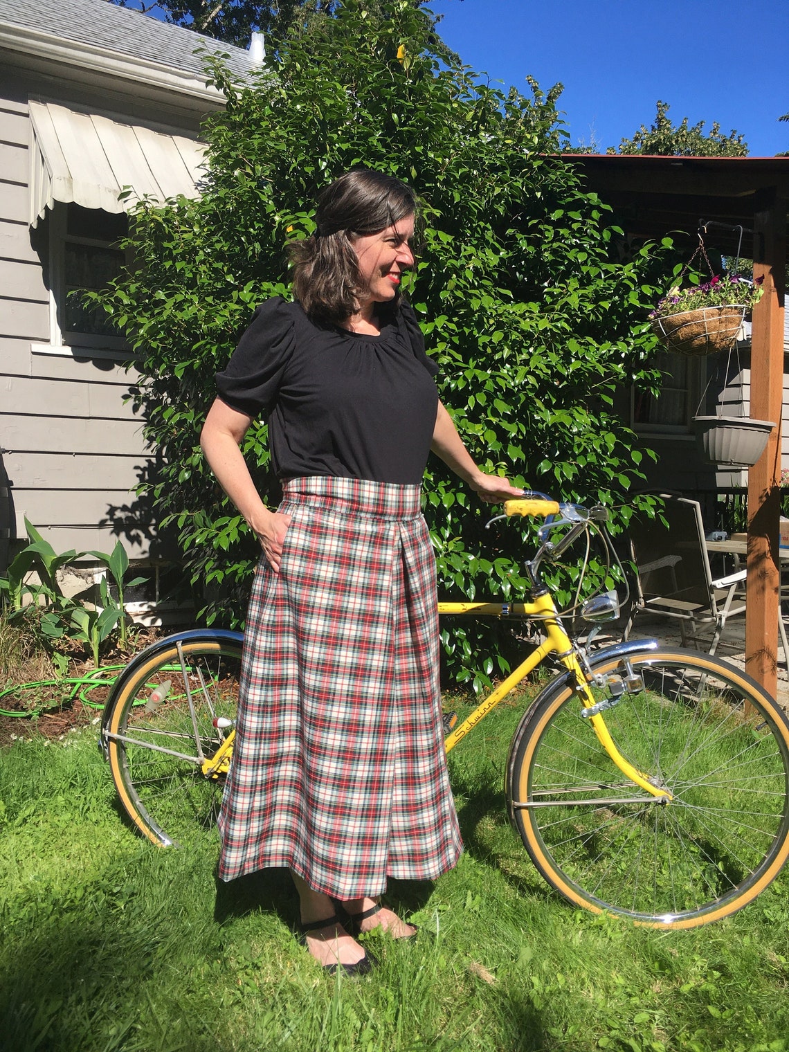 M/L/XL PDF Download Sewing Pattern 1950 Culottes Split Skirt Wide Leg ...