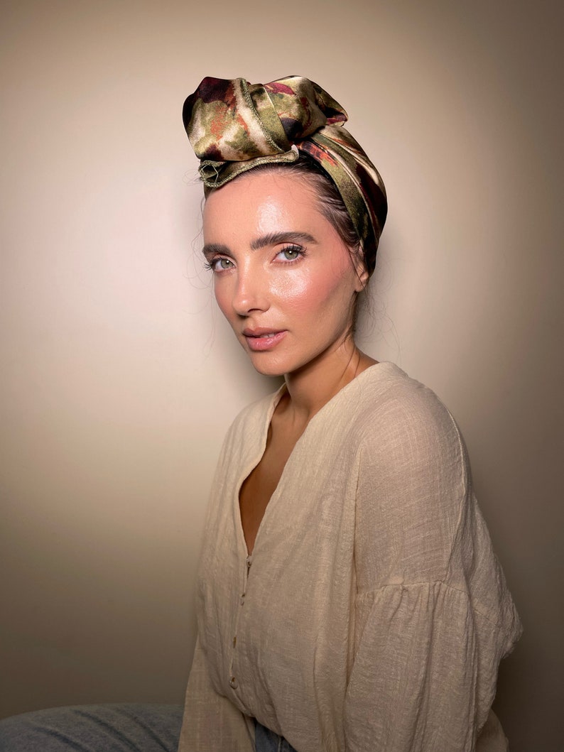 A Headband , Snood, Head Scarf, Head Covering - Etsy