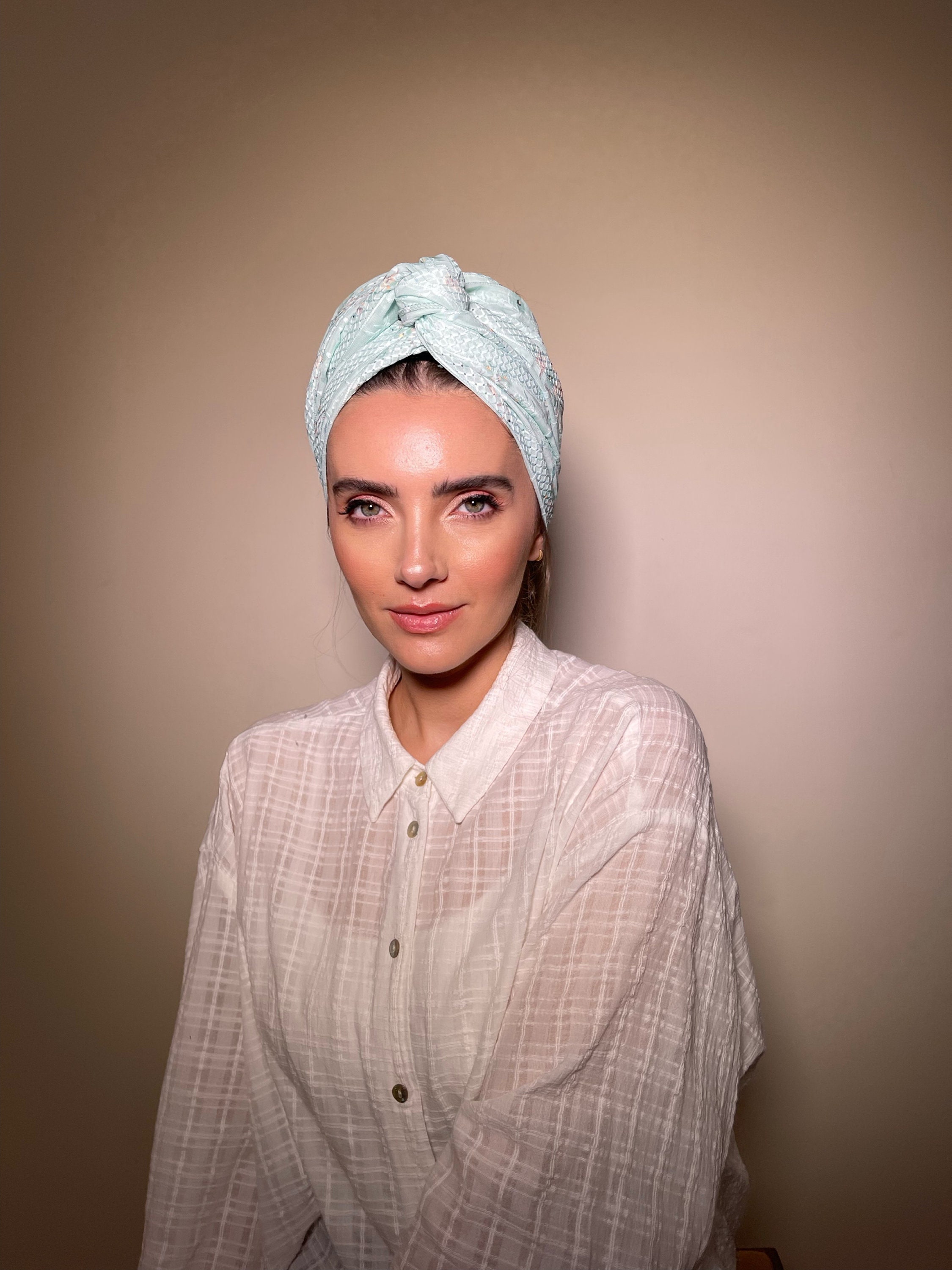 A Lovely Headband Snood Head Scarf Head Covering - Etsy