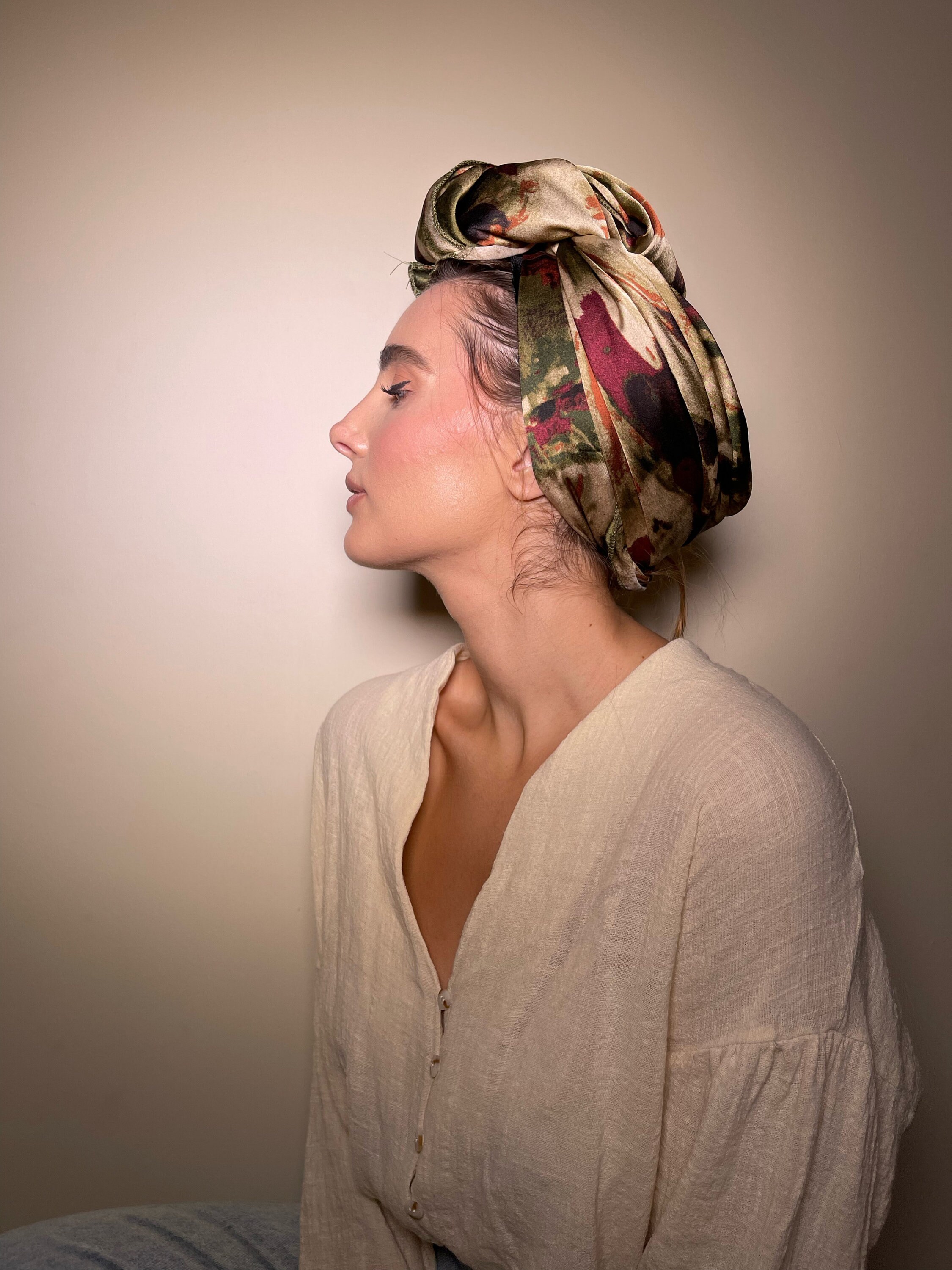 A Headband , Snood, Head Scarf, Head Covering - Etsy