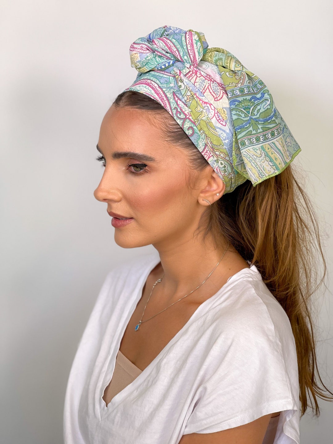 A Gentle Bandana, Head Covering, Hair Accessories - Etsy
