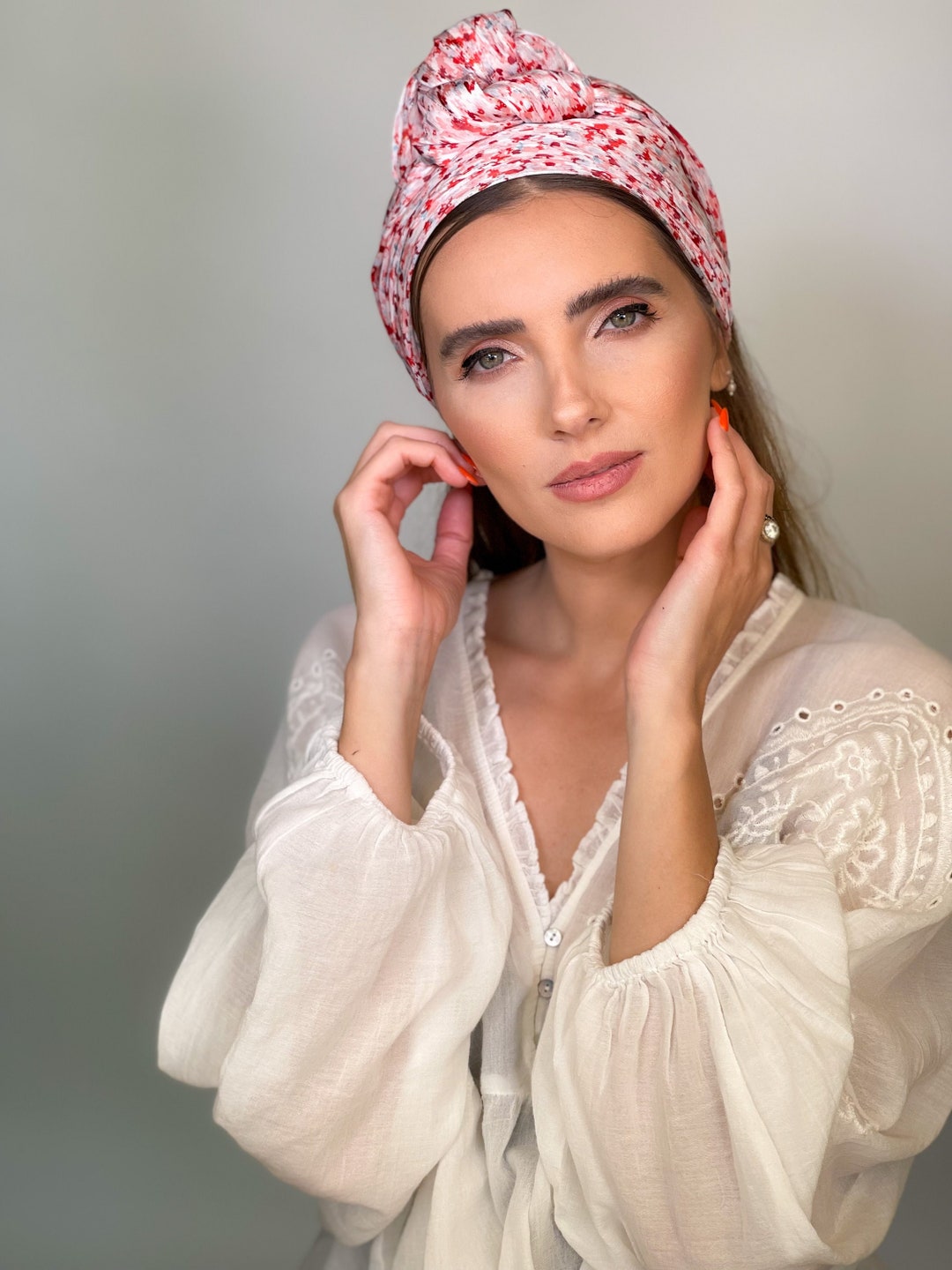 A Stunning Scarf , Bandana, Snood, Head Covering - Etsy