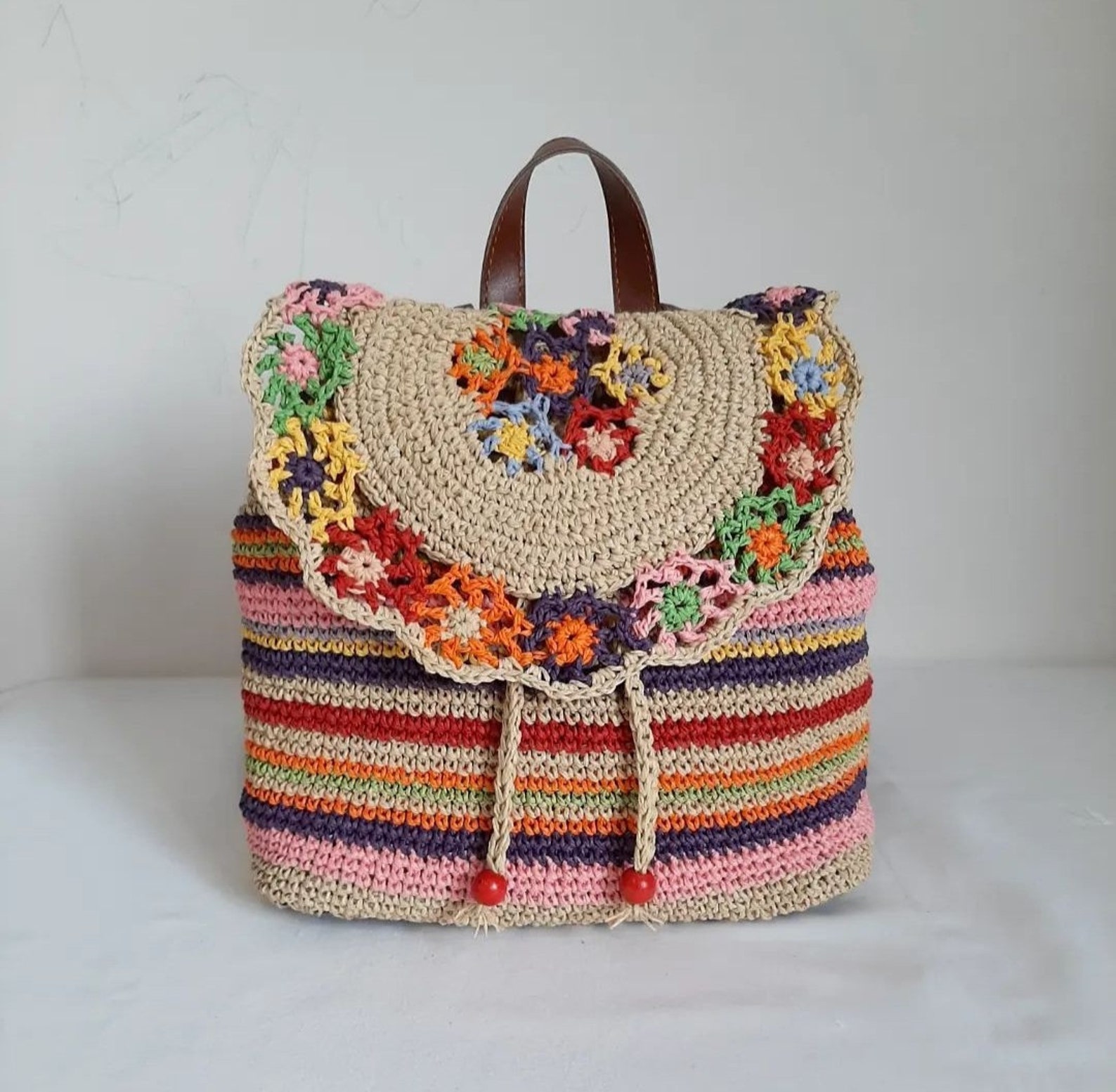 Design Bohemian Backpack Bag | Etsy