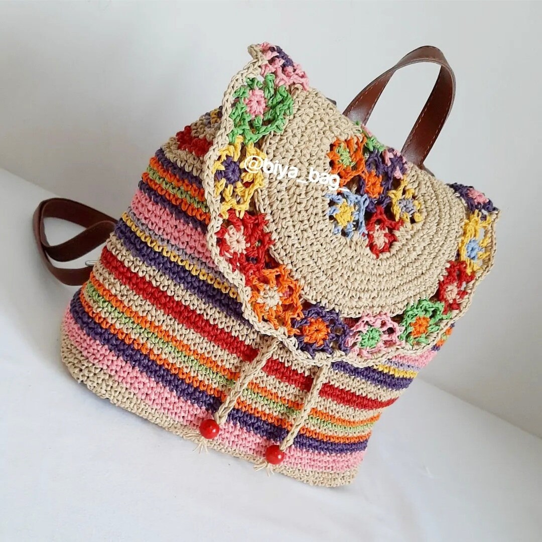 Design Bohemian Backpack Bag - Etsy