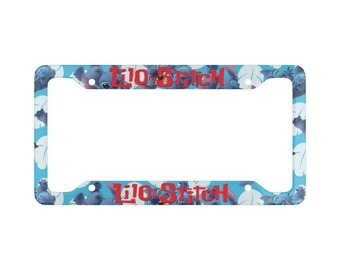Lilo and Stitch License Plate - Etsy UK