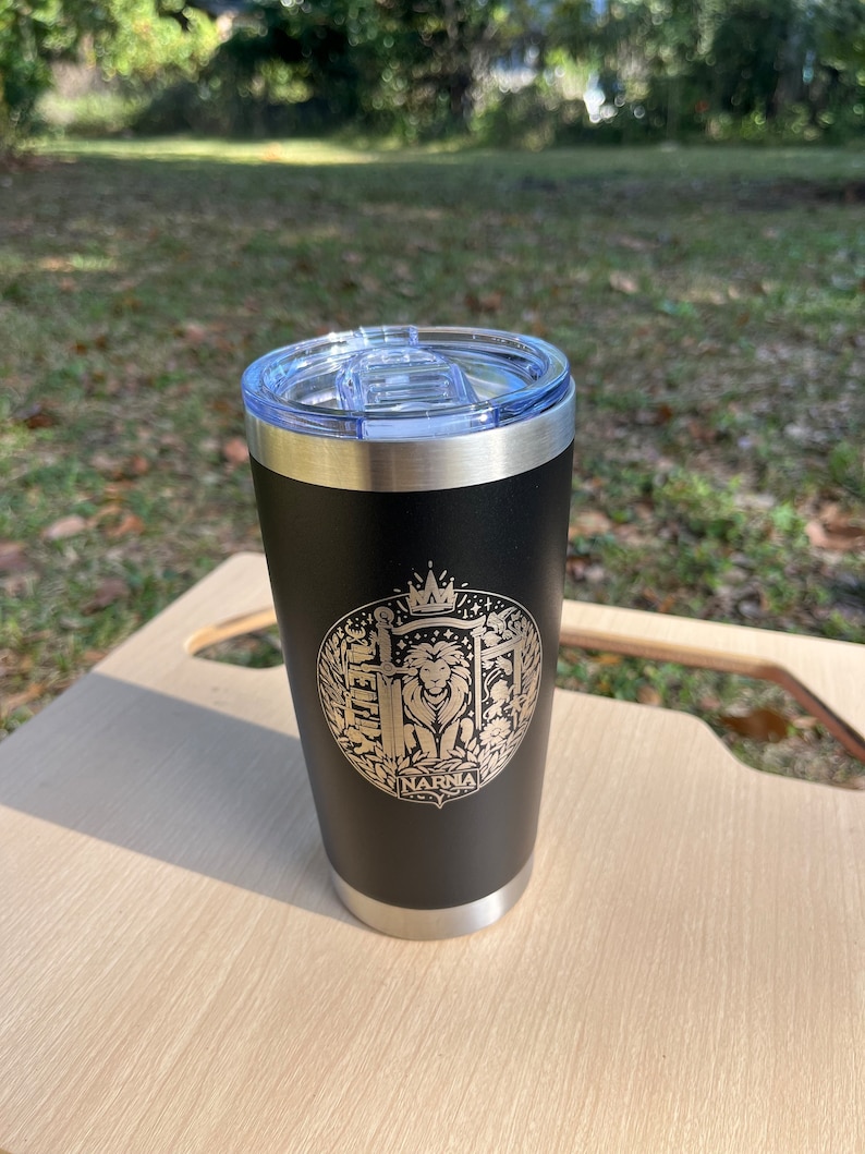 The Chronicles of Narnia, Reepicheep & Aslan Tumbler, Mug, Insulated ...