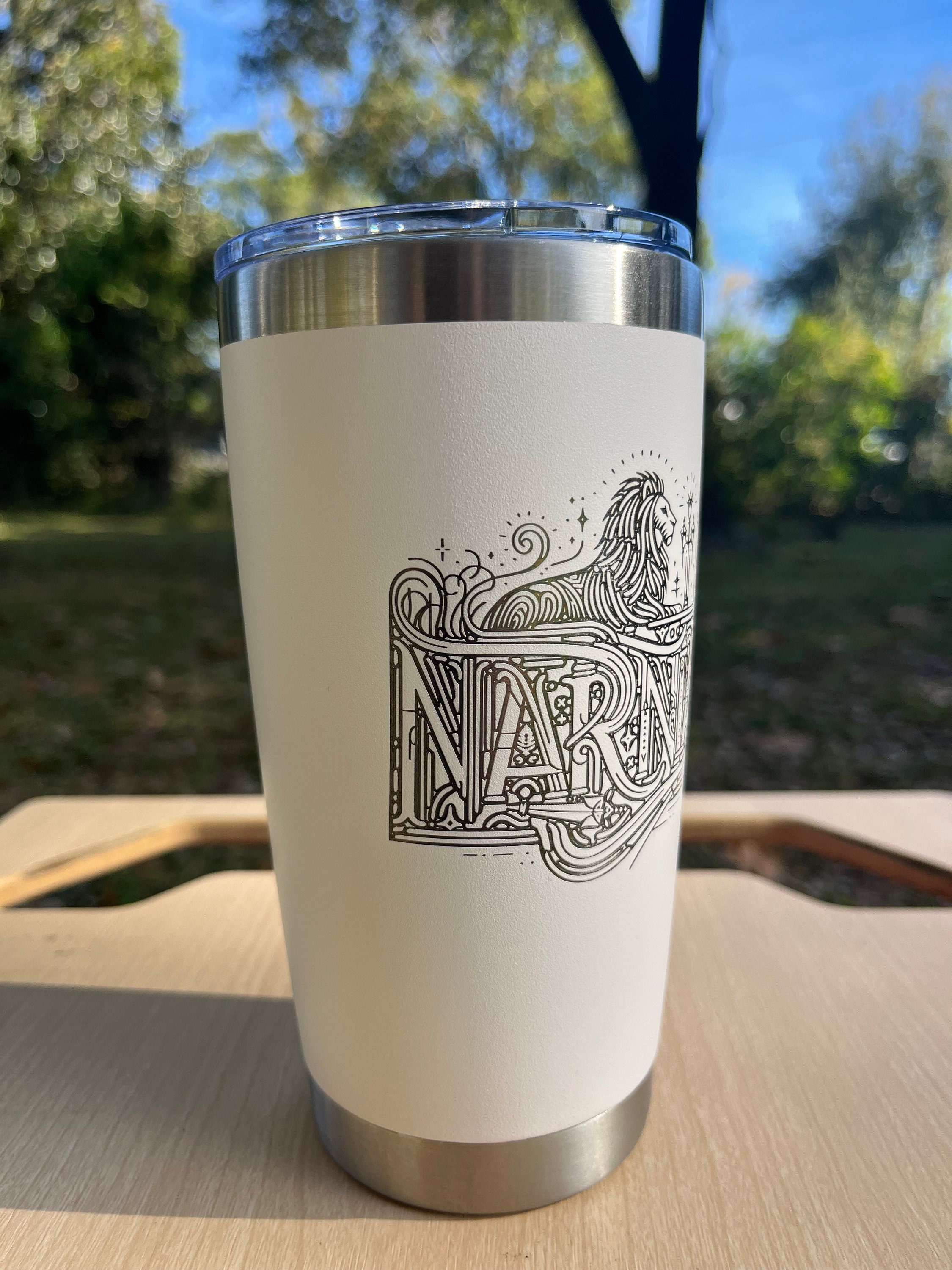 The Chronicle’s of Narnia, Reepicheep & Aslan Tumbler, Mug, Insulated ...