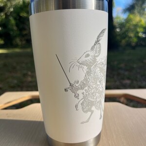 The Chronicle’s of Narnia, Reepicheep & Aslan Tumbler, Mug, Insulated ...