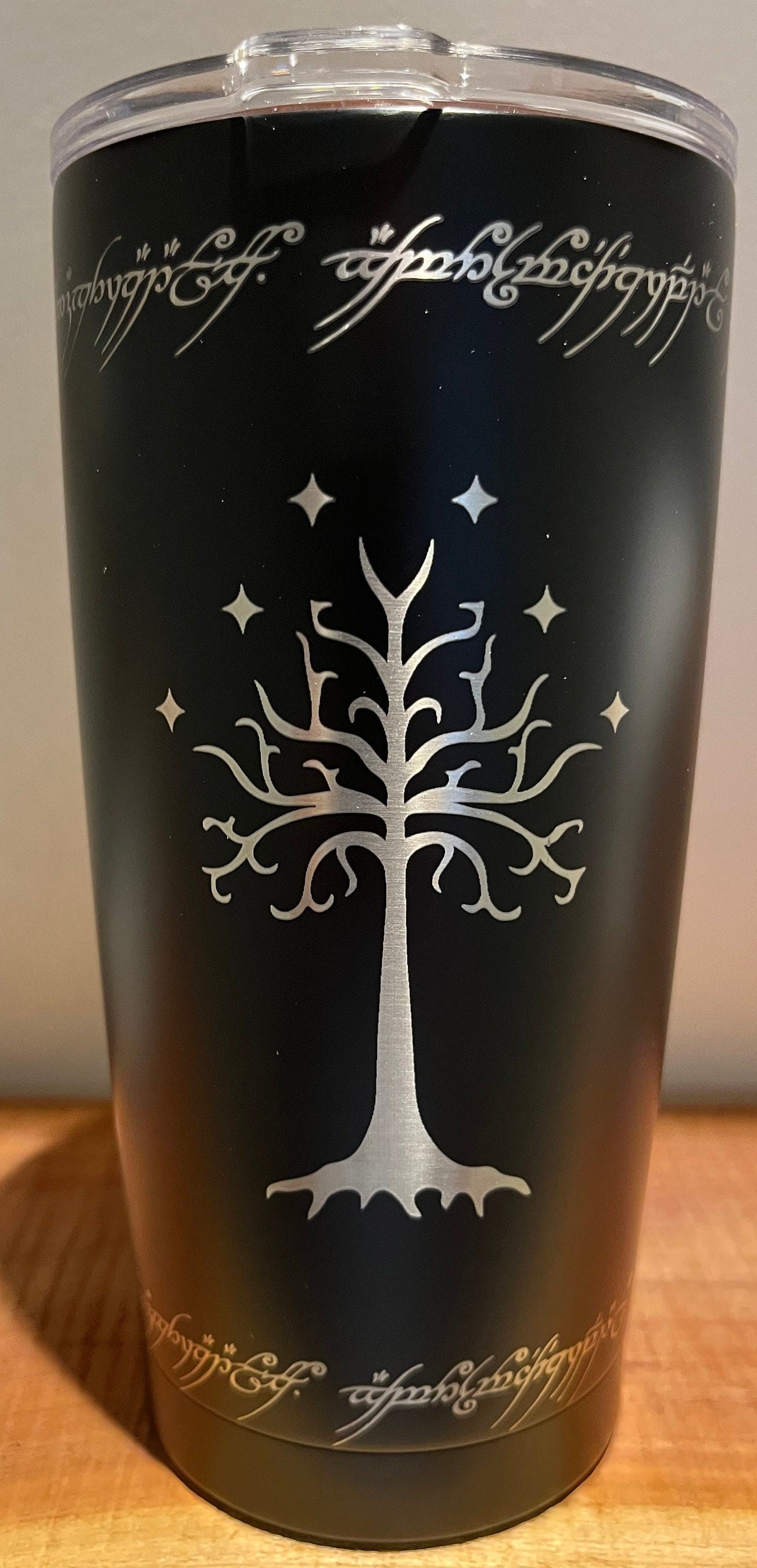 LOTR Lord of the Rings Tree of Gondor Tumbler Mug Insulated Stainless ...