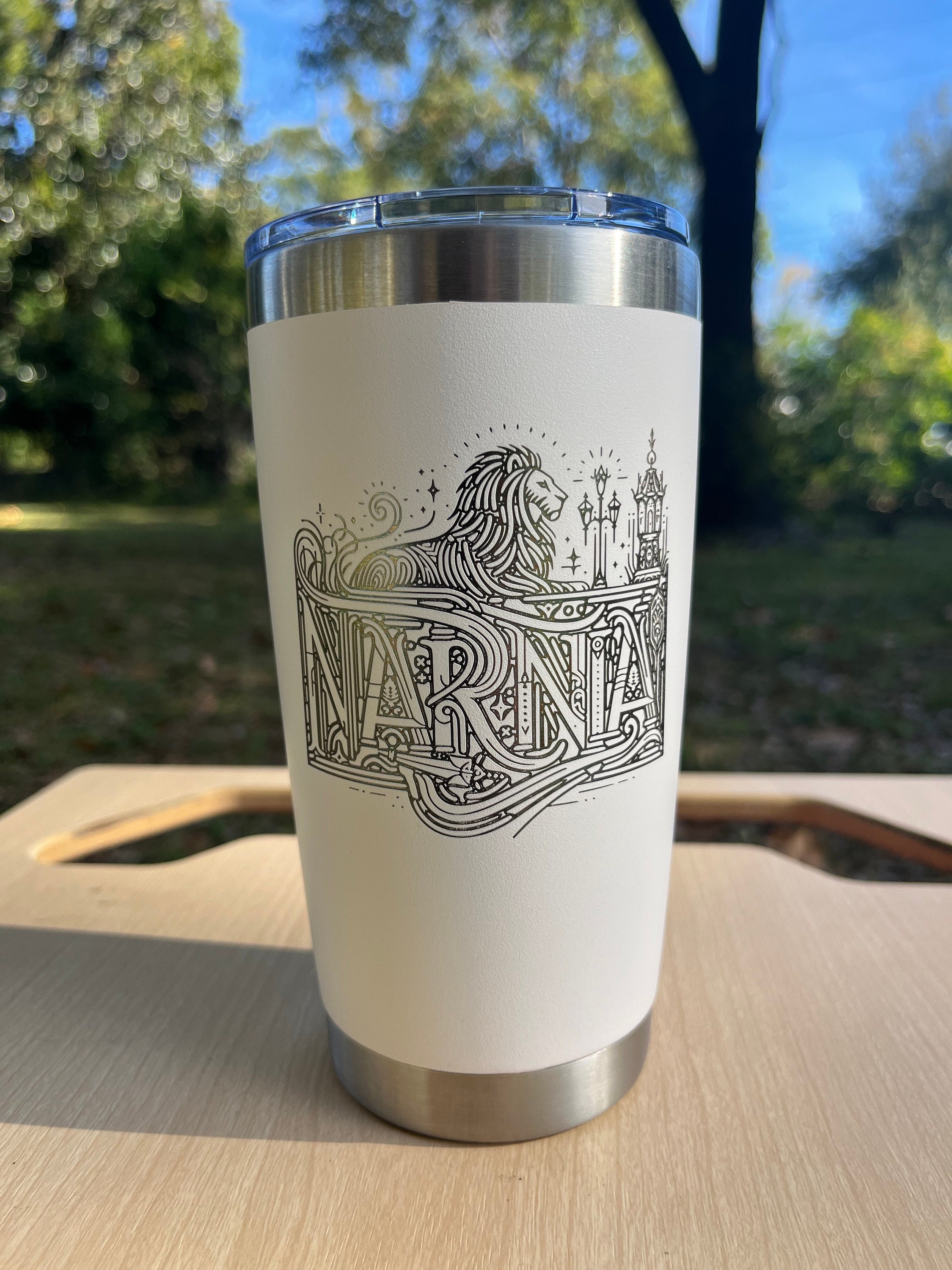 The Chronicle’s of Narnia, Reepicheep & Aslan Tumbler, Mug, Insulated ...