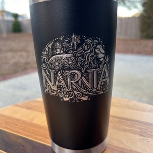The Chronicle’s of Narnia, Aslan Tumbler, Mug, Insulated Cup, Coffee ...