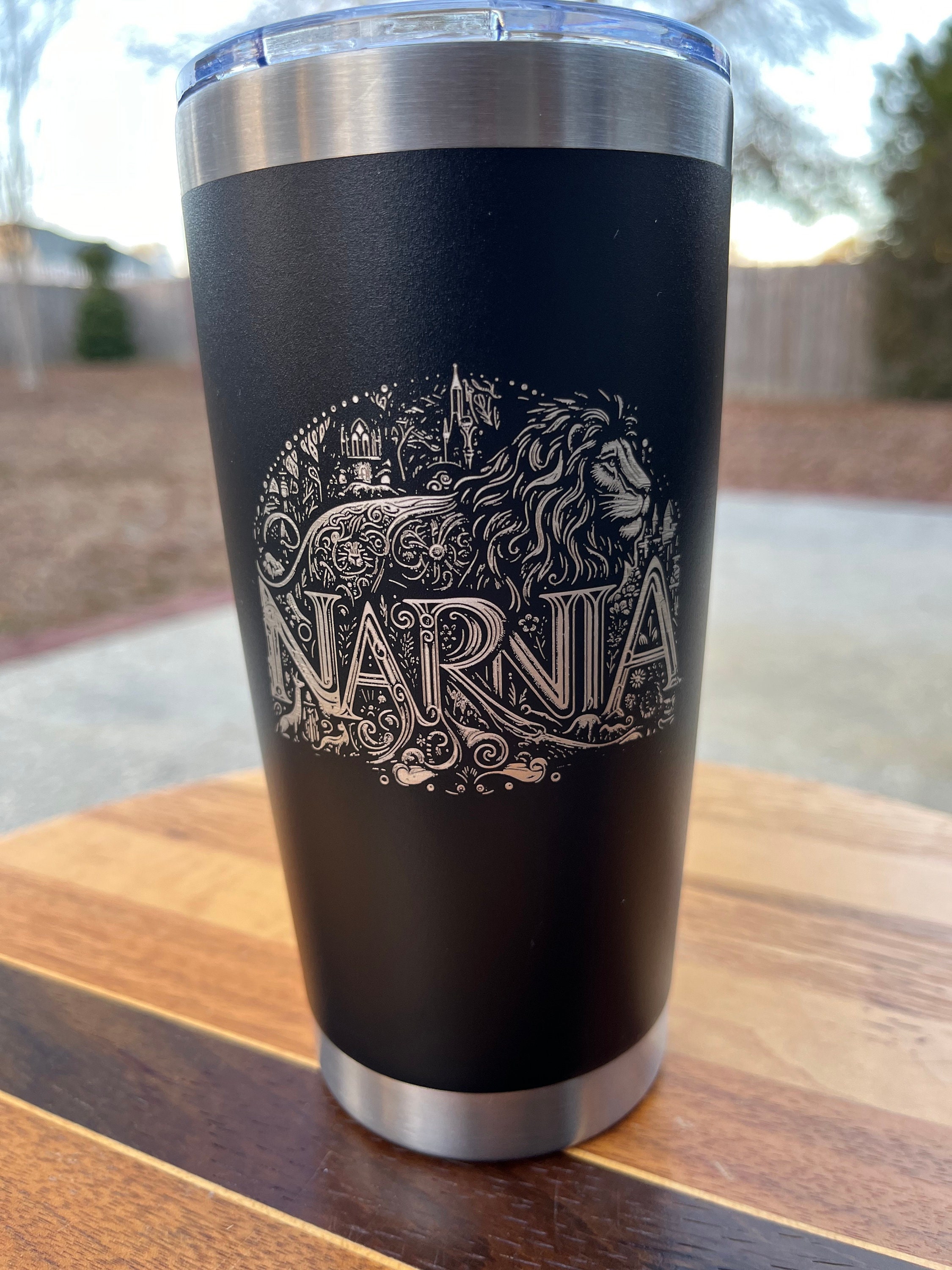 The Chronicle’s of Narnia, Aslan Tumbler, Mug, Insulated Cup, Coffee ...