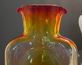 Blenko Glass Carafe - Etsy