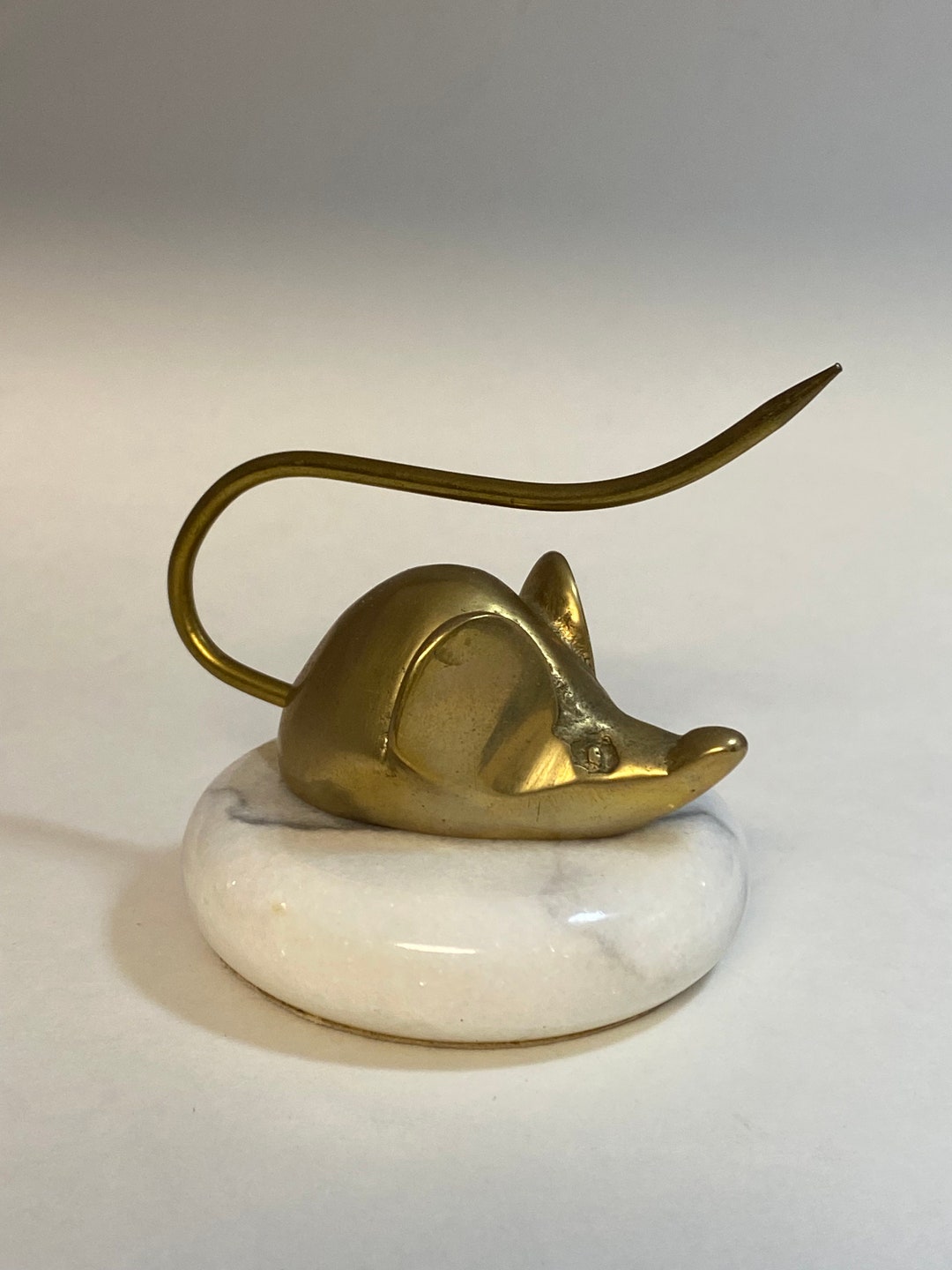Brass Mouse Paperweight - Etsy