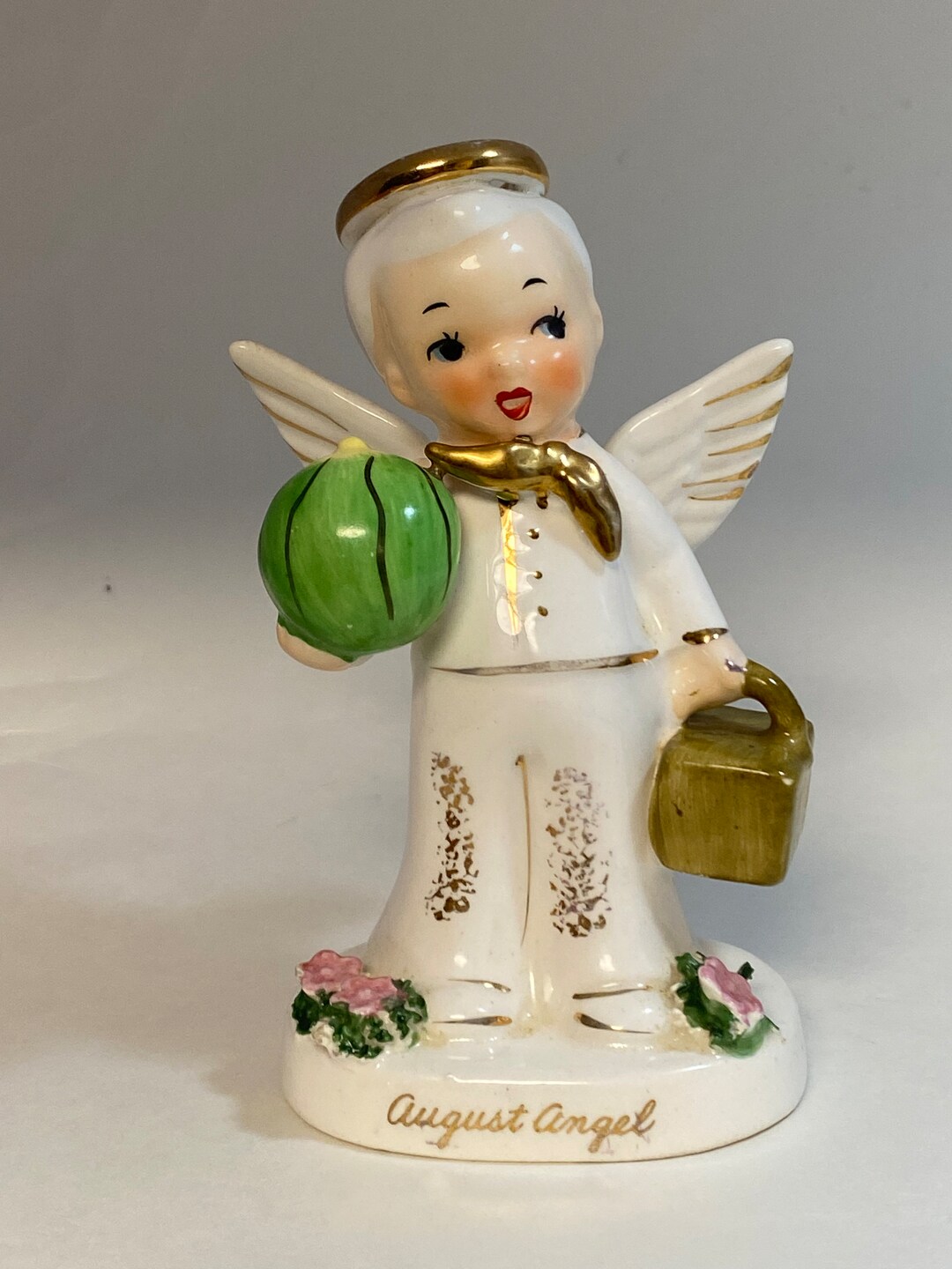 Napco August Angel Boy - Etsy