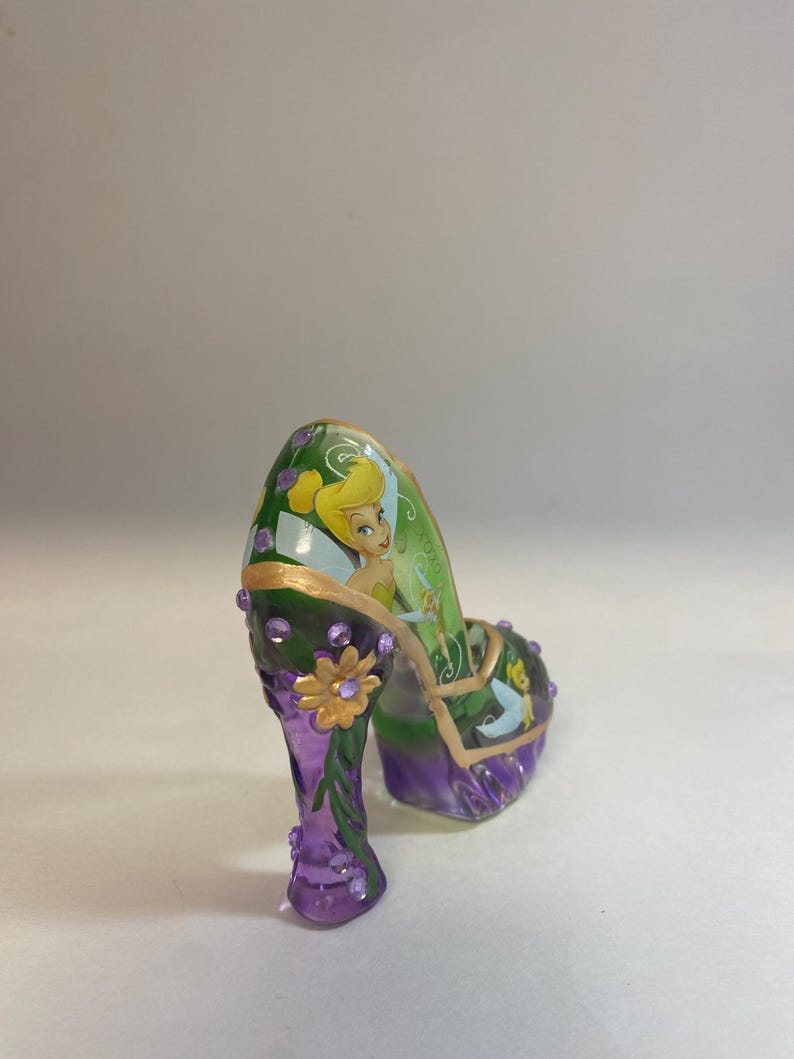 Tinkerbell Glass Shoe - Etsy