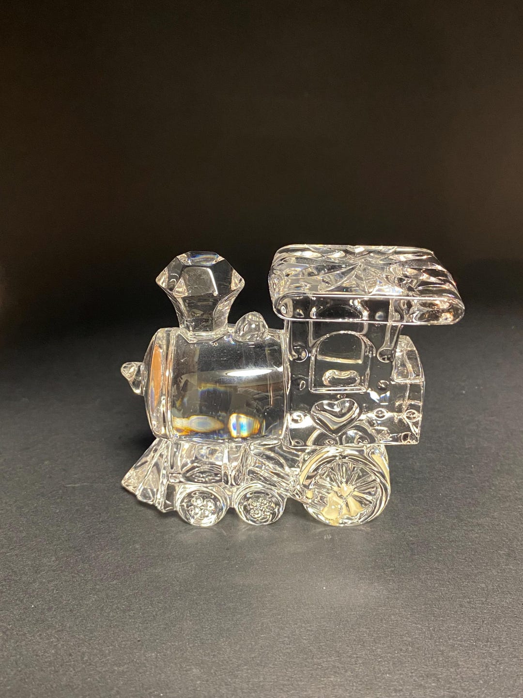 Jonal Crystal Locomotive Train Car - Etsy