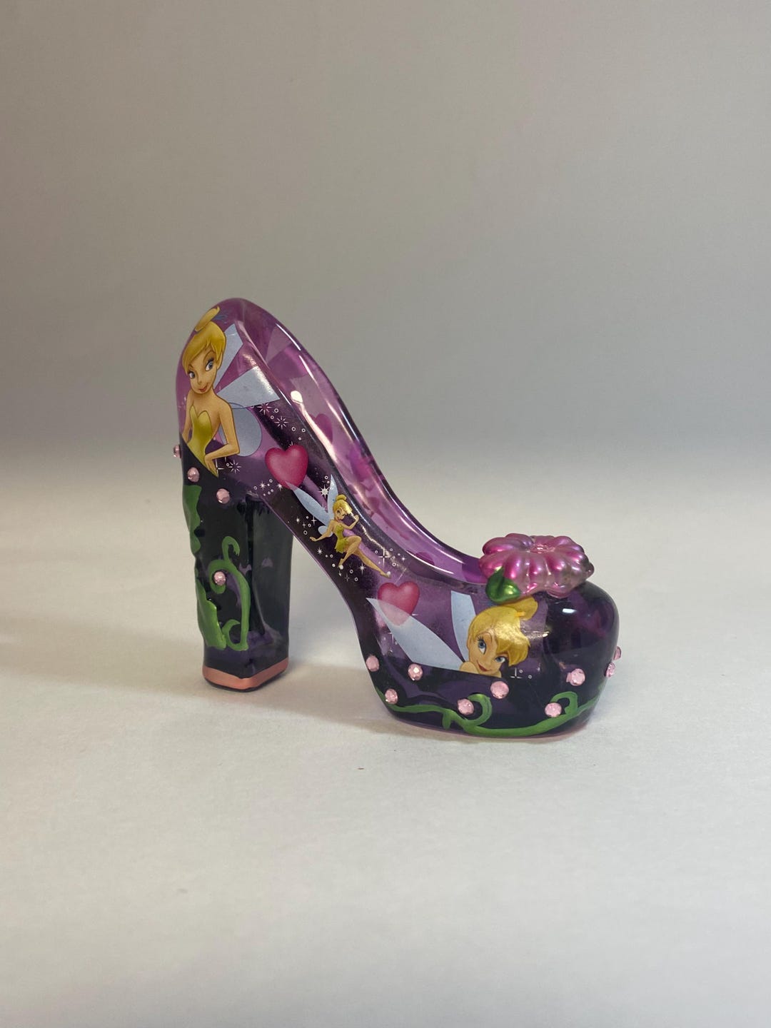 Tinkerbell Glass Shoe - Etsy